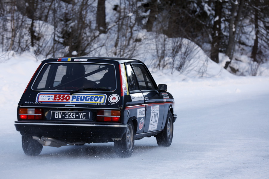 Photo 4 - Peugeot 104 ZS Coupe 104 ZS Glace circuit Tignes neige ...