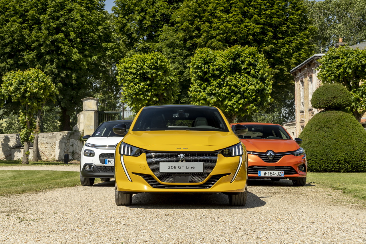 Diaporama et photos - La Peugeot 208 affronte la Renault Clio et la ...