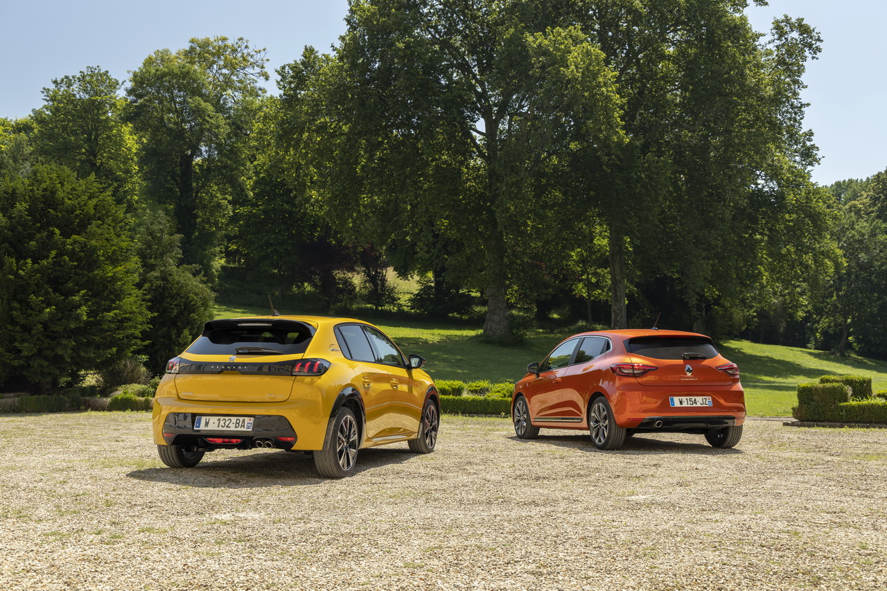 Peugeot 208 2 vs Renault Clio 5 premier duel pour les stars françaises