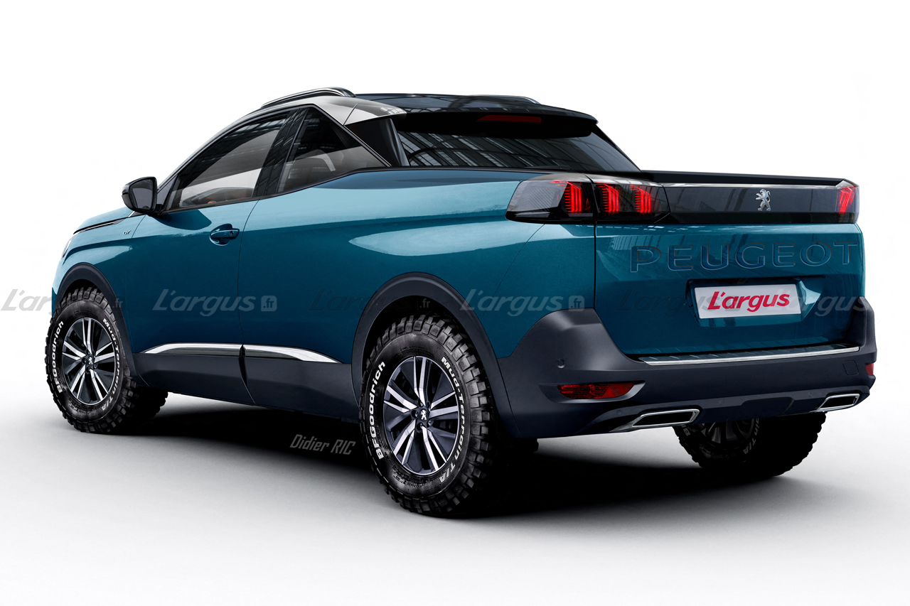 Diaporama et photos - Peugeot 3008 pick-up. La lionne qui aurait pu ...