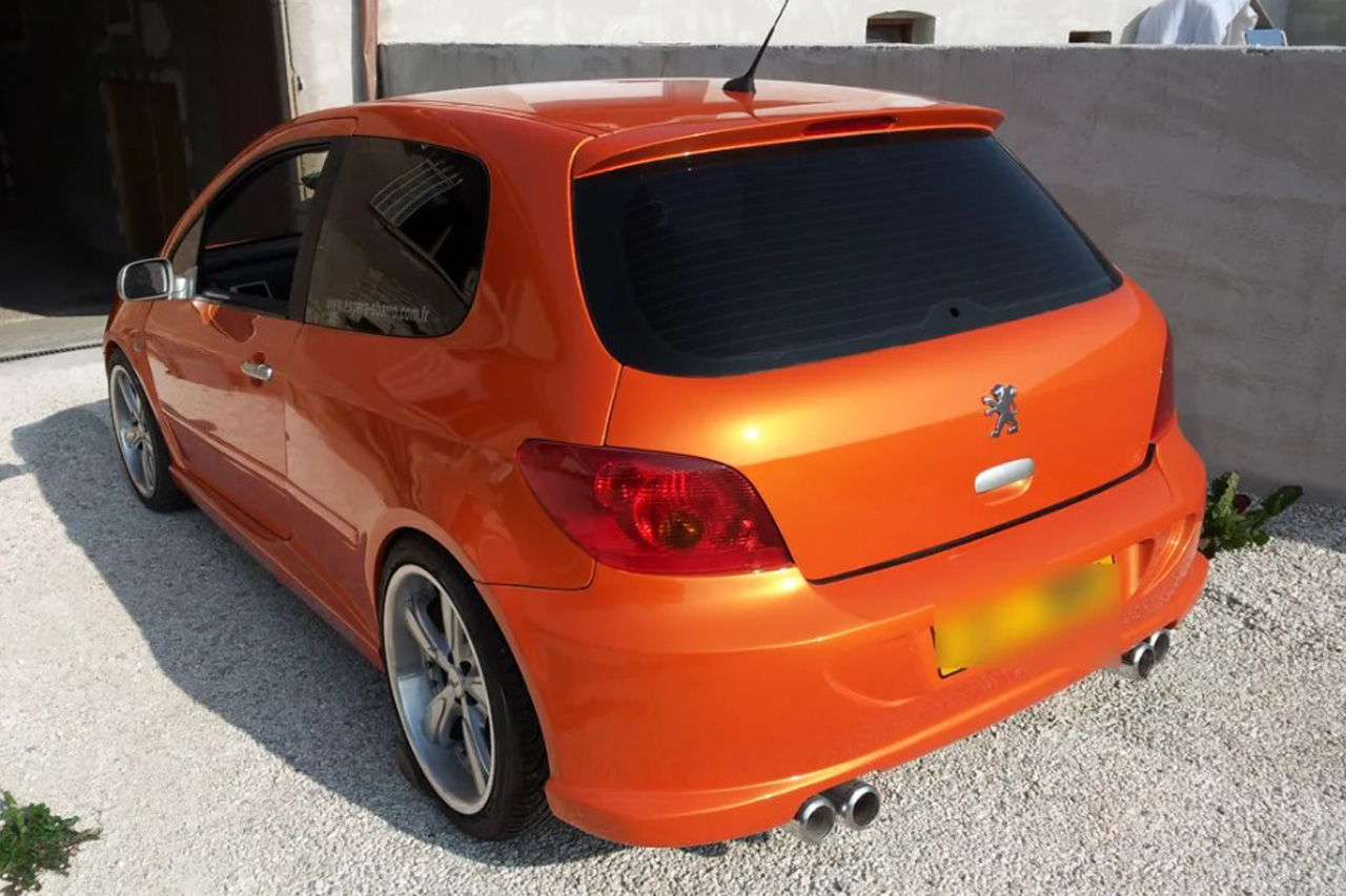 Peugeot 307 Racing Sbarro (2002). Un concept-car à vendre pour 1