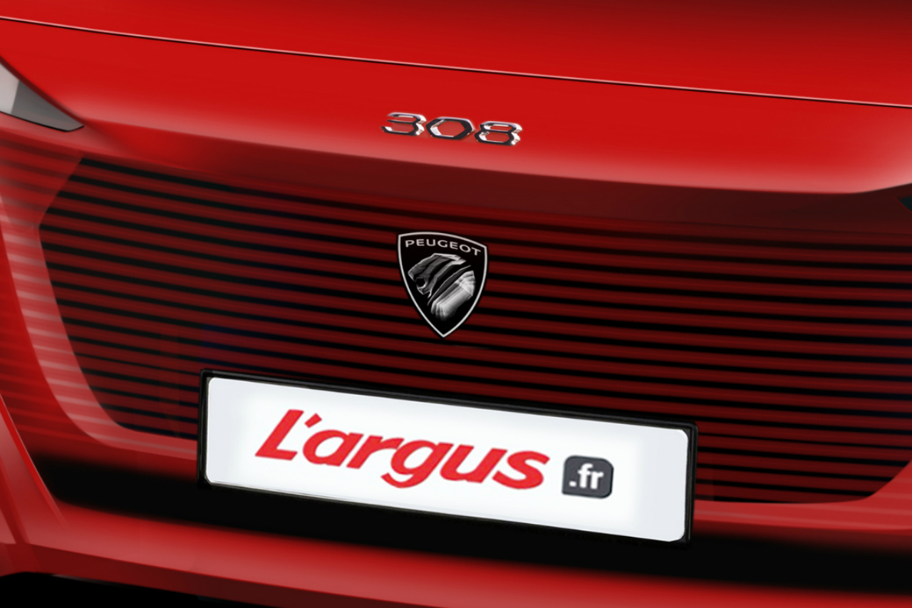 Photo 1 - peugeot 308 2021 logo - Logo Peugeot : le lion changera de ...
