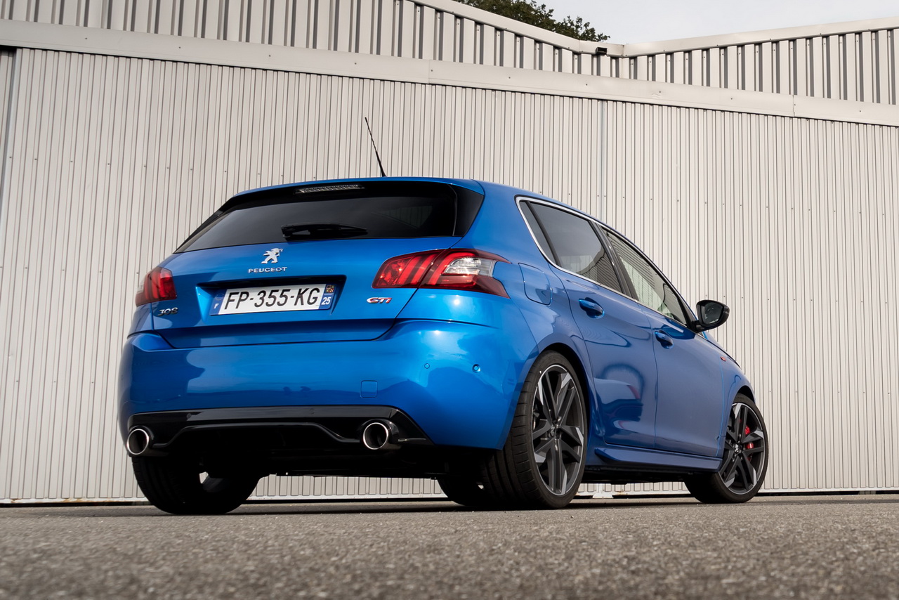 Photo 6 - peugeot 308 gti bleu - Peugeot 308 GTI 2. La der des ders