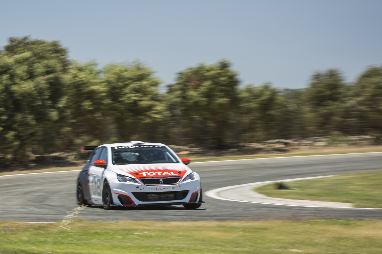 Diaporama et photos - Essai course : Peugeot 308 Racing Cup, la GTi XXL ...