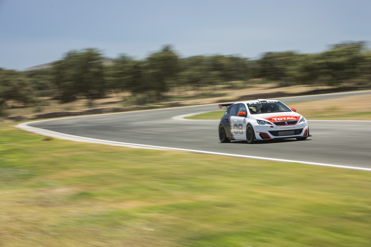 Diaporama et photos - Essai course : Peugeot 308 Racing Cup, la GTi XXL ...
