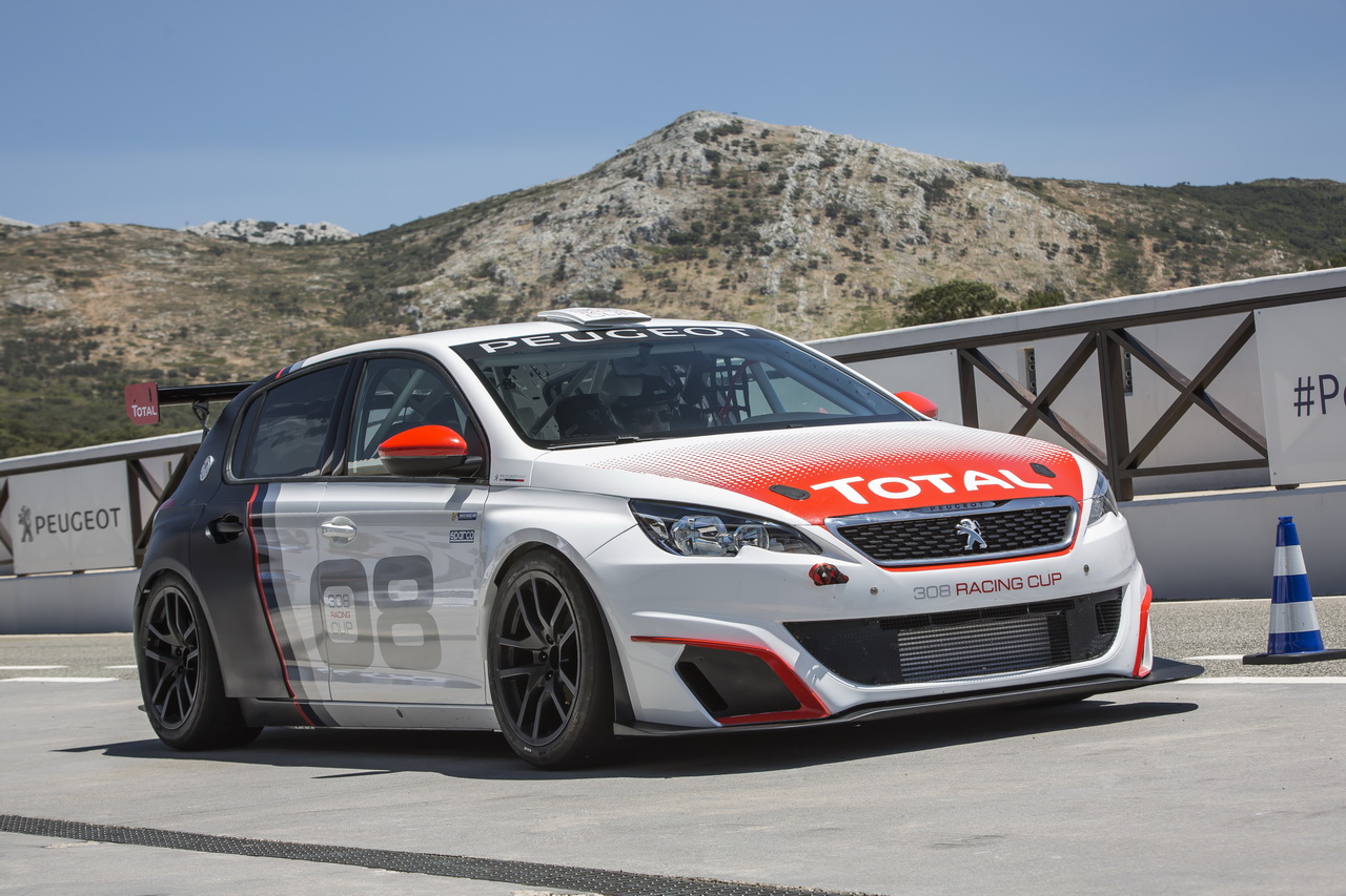 Photo 16 - Peugeot 308 Racing Cup 2017 avant droit - Essai course ...