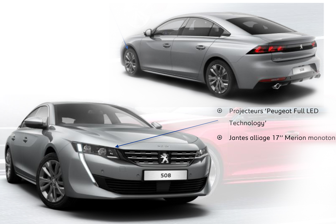 Photo 8 - Peugeot 508 Allure Business - Peugeot 508 : le configurateur ...