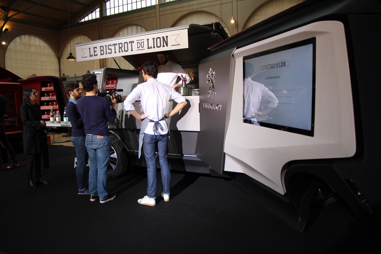 Foodtruck, le bistrot mobile de Peugeot