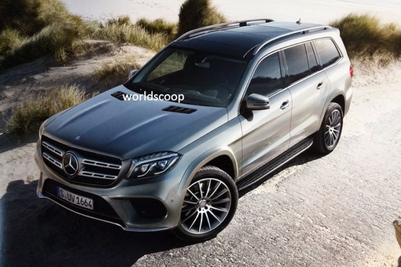 Mercedes GLS (2016) : premières photos officielles