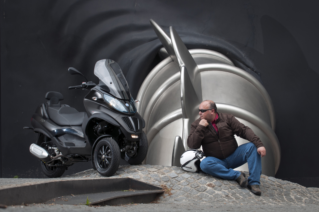 Tous les tricycles du groupe Piaggio pour les titulaires du permis B