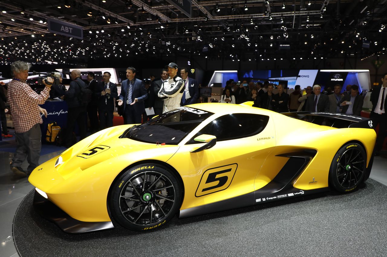 Fittipaldi EF7 Vision GT by Pininfarina : supercar internationale - L'argus