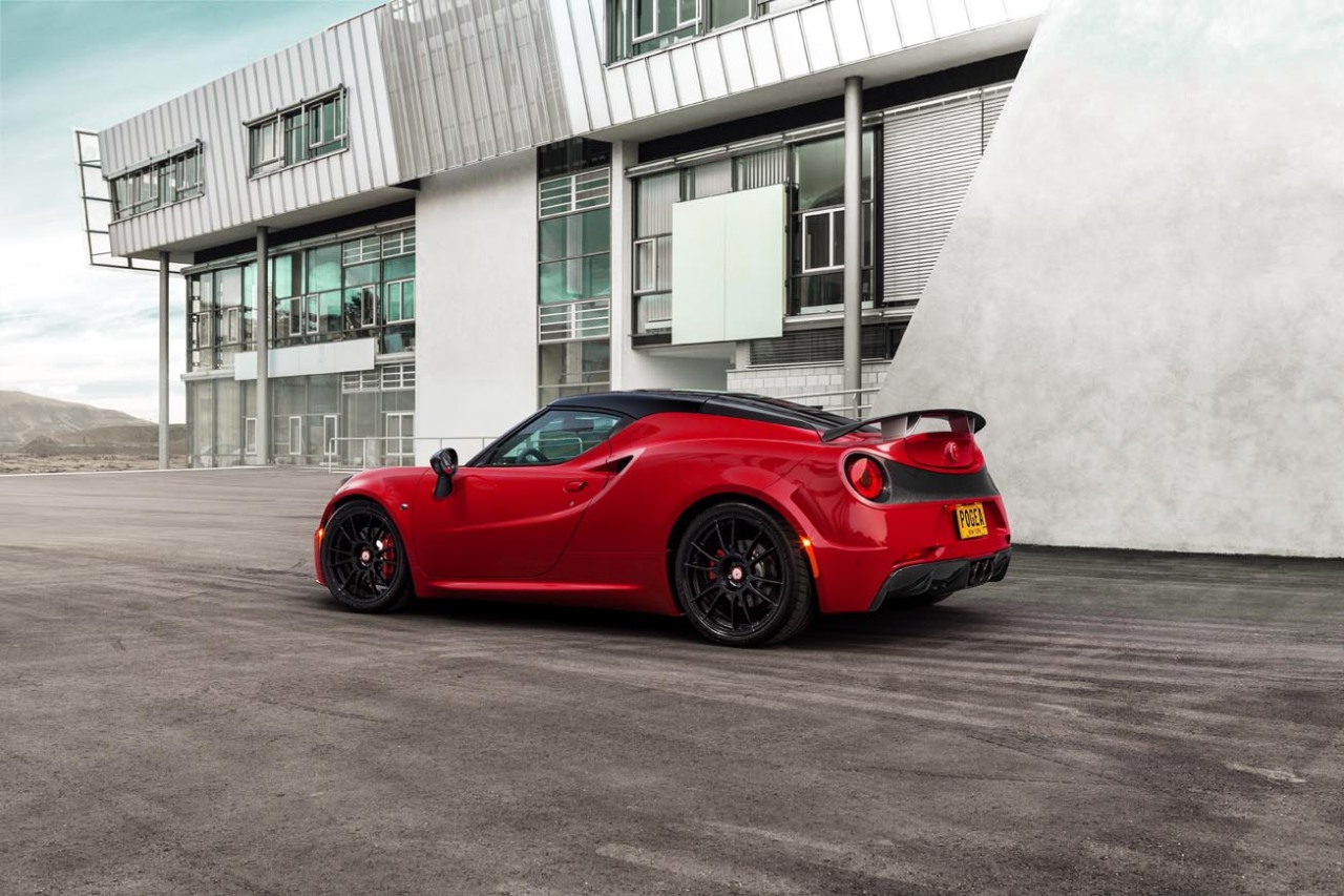 Diaporama et photos - Alfa Romeo 4C Pogea Racing Centurion : 313 ch et ...