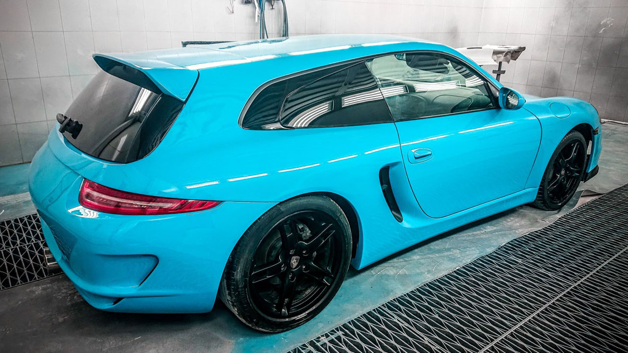 Diaporama et photos - Porsche Boxster : une version shooting brake très ...