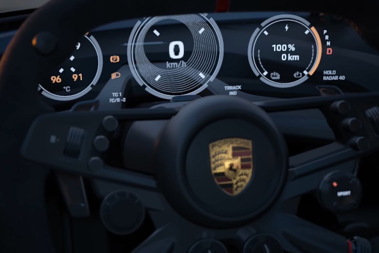 Photo 7 - Porsche Vision Gran Turismo cockpit virtuel - Porsche Vision ...