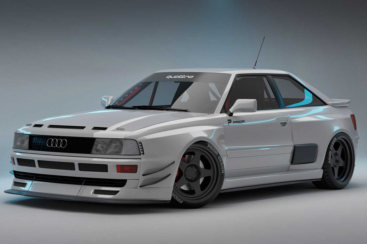 Photo 6 - audi rs2 coupé Prior Design 3d - Un kit pour transformer l ...