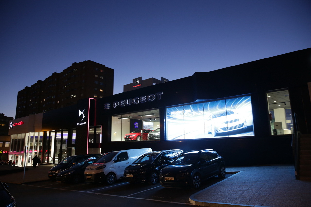 Une giga-succursale pour PSA Retail à Madrid