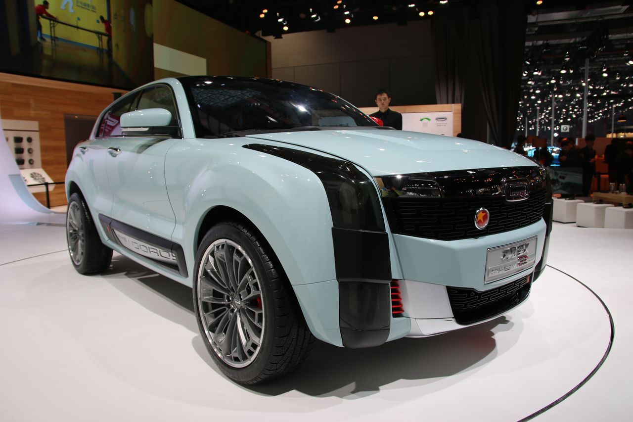 Photo 4 - Qoros 2 PHEV concept 3/4 avant - Qoros 2 PHEV concept : Qoros ...