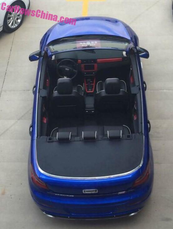 Qoros 6 : l'étonnant cabriolet chinois