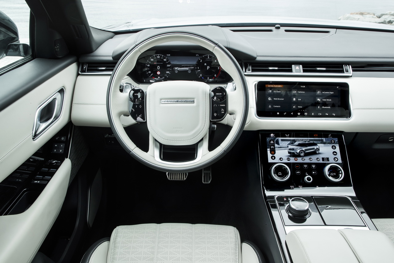 A bord du Range Rover Velar