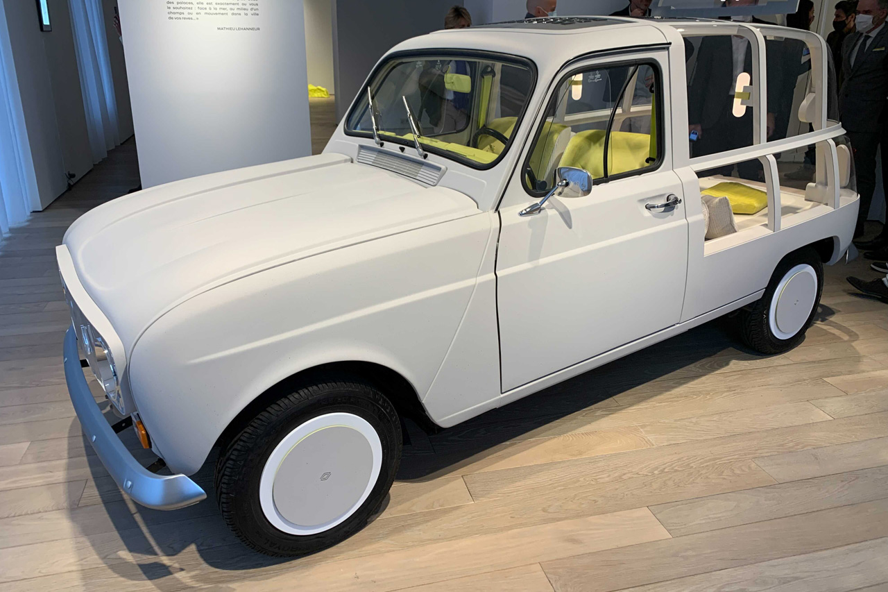 Renault 4 concept Suite N°4. Une 4L à effet de serre
