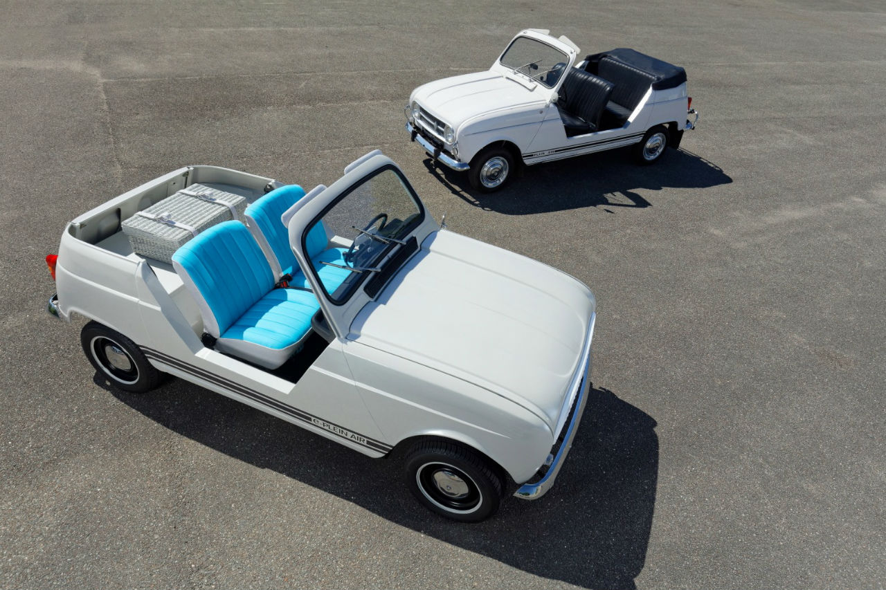 La Renault 4L devient électrique avec le concept e-Plein Air