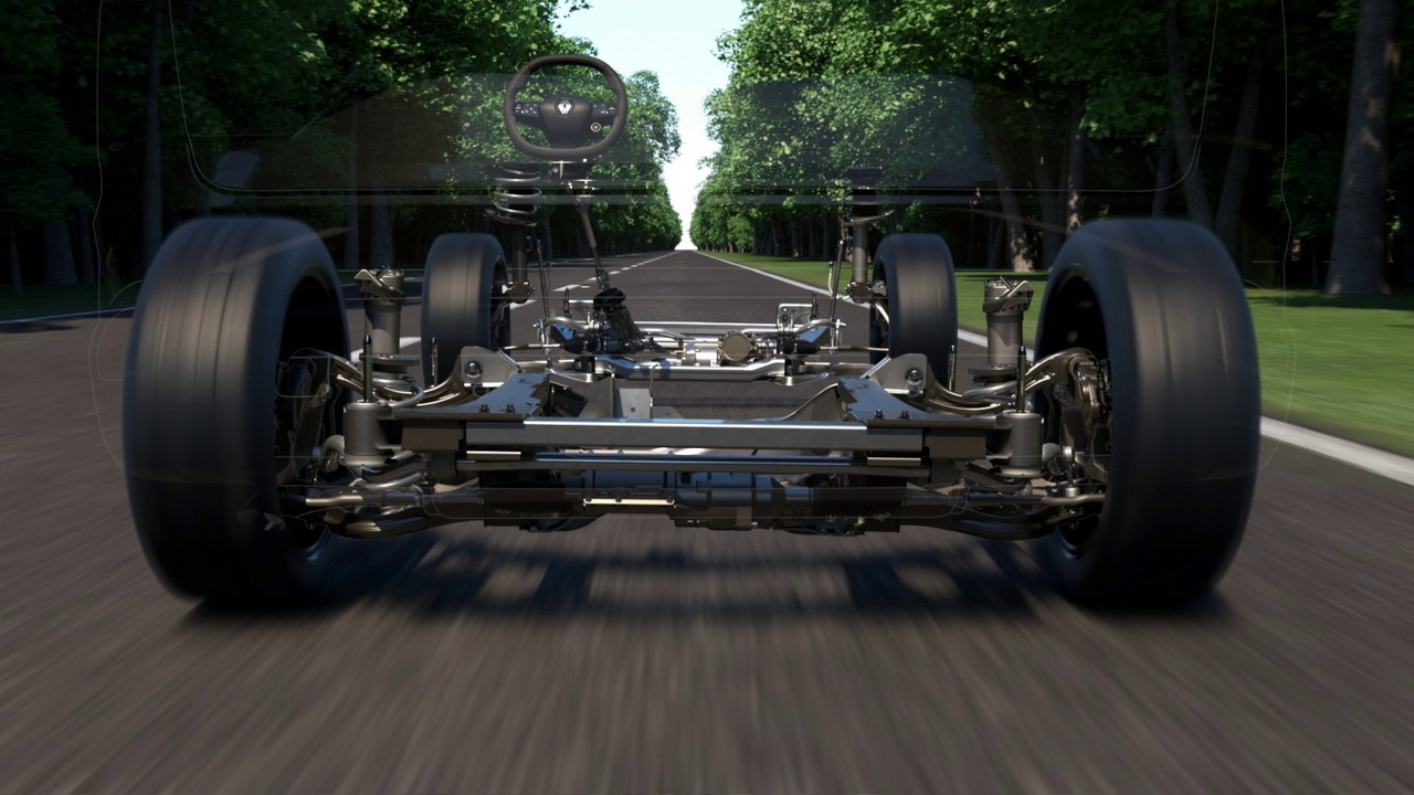 Photo 6 - renault austral roues arrière directrices hybride e-tech ...