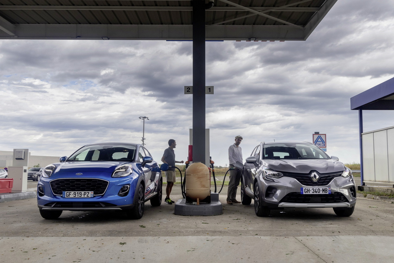 Bilan essai Puma E85 et Captur GPL, prix et fiche technique