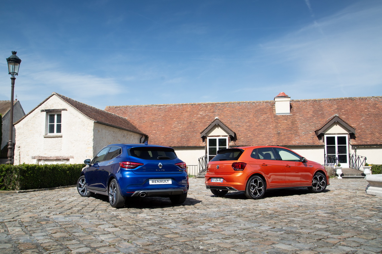 Renault Clio 5 vs Volkswagen Polo : premier match en vidéo