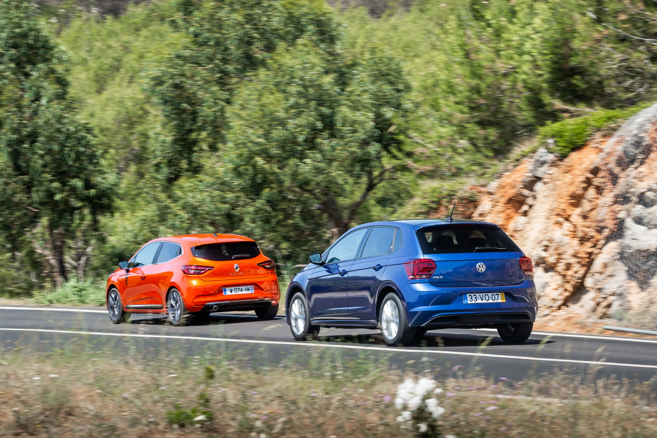 Photo 4 - match renault clio 5 vs volkswagen polo 6 - Essai comparatif ...