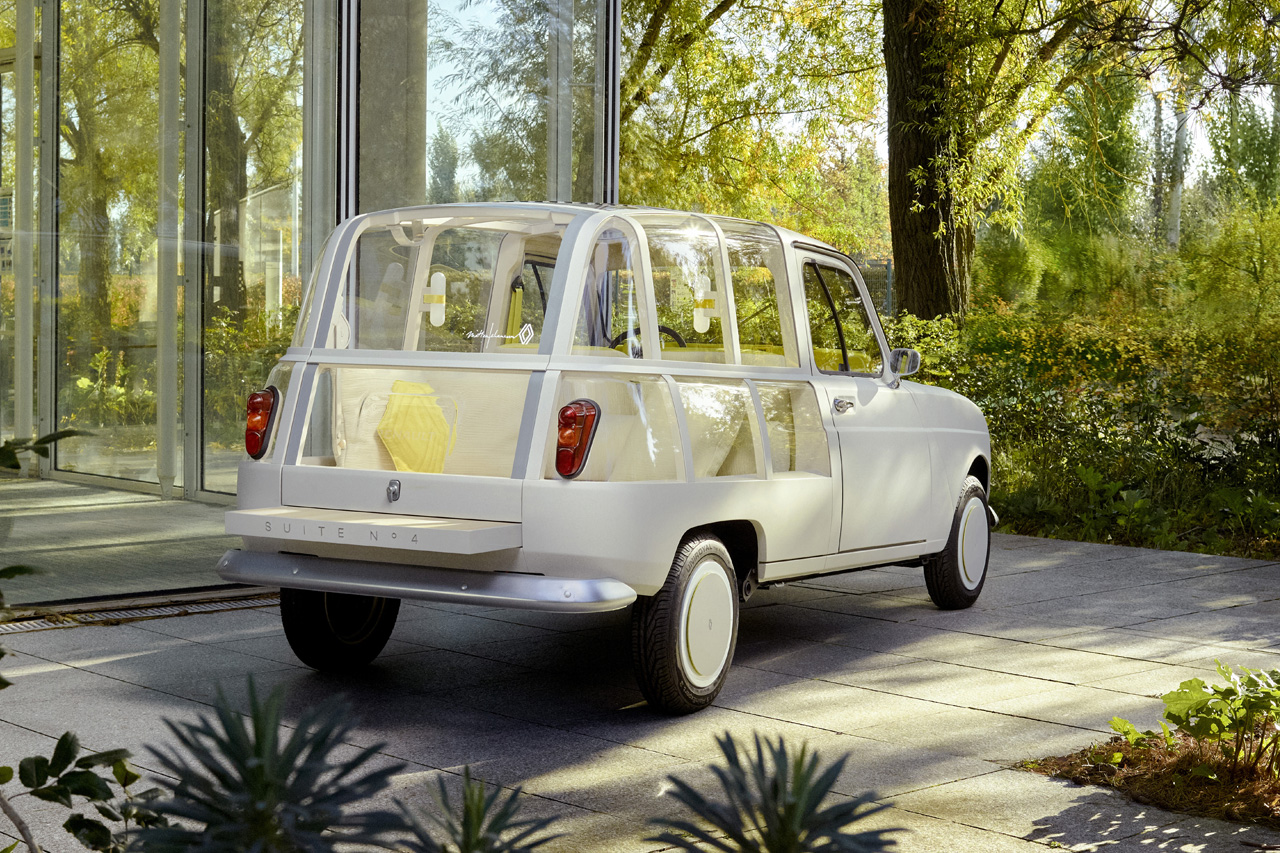 Renault 4 concept Suite N°4. Une 4L à effet de serre
