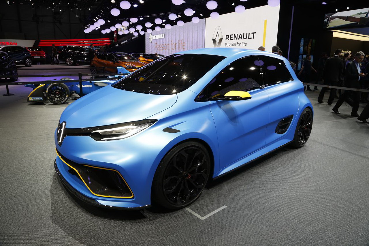 Les françaises du salon de Genève 2017 - Renault Zoé e-Sport Concept ...