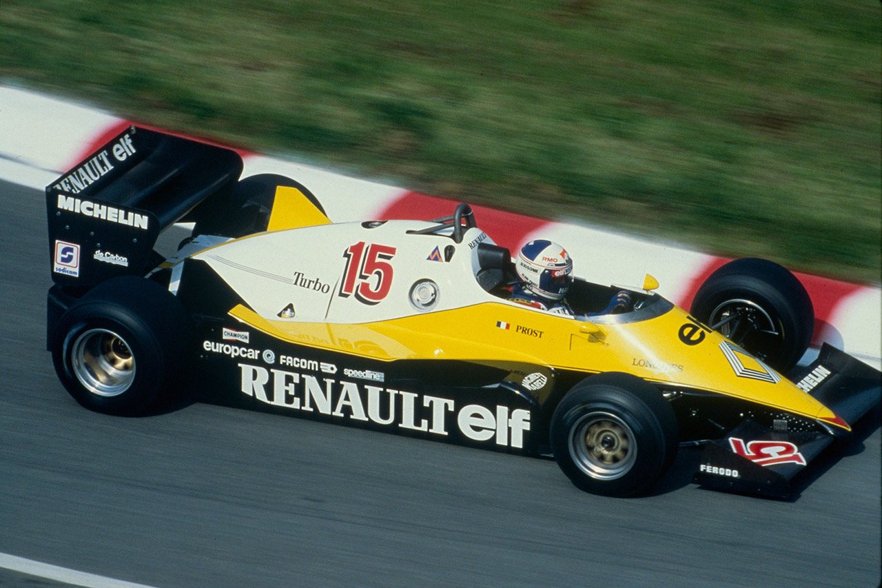 Renault fête 40 ans de F1 aux Classic Days à Magny-Cours