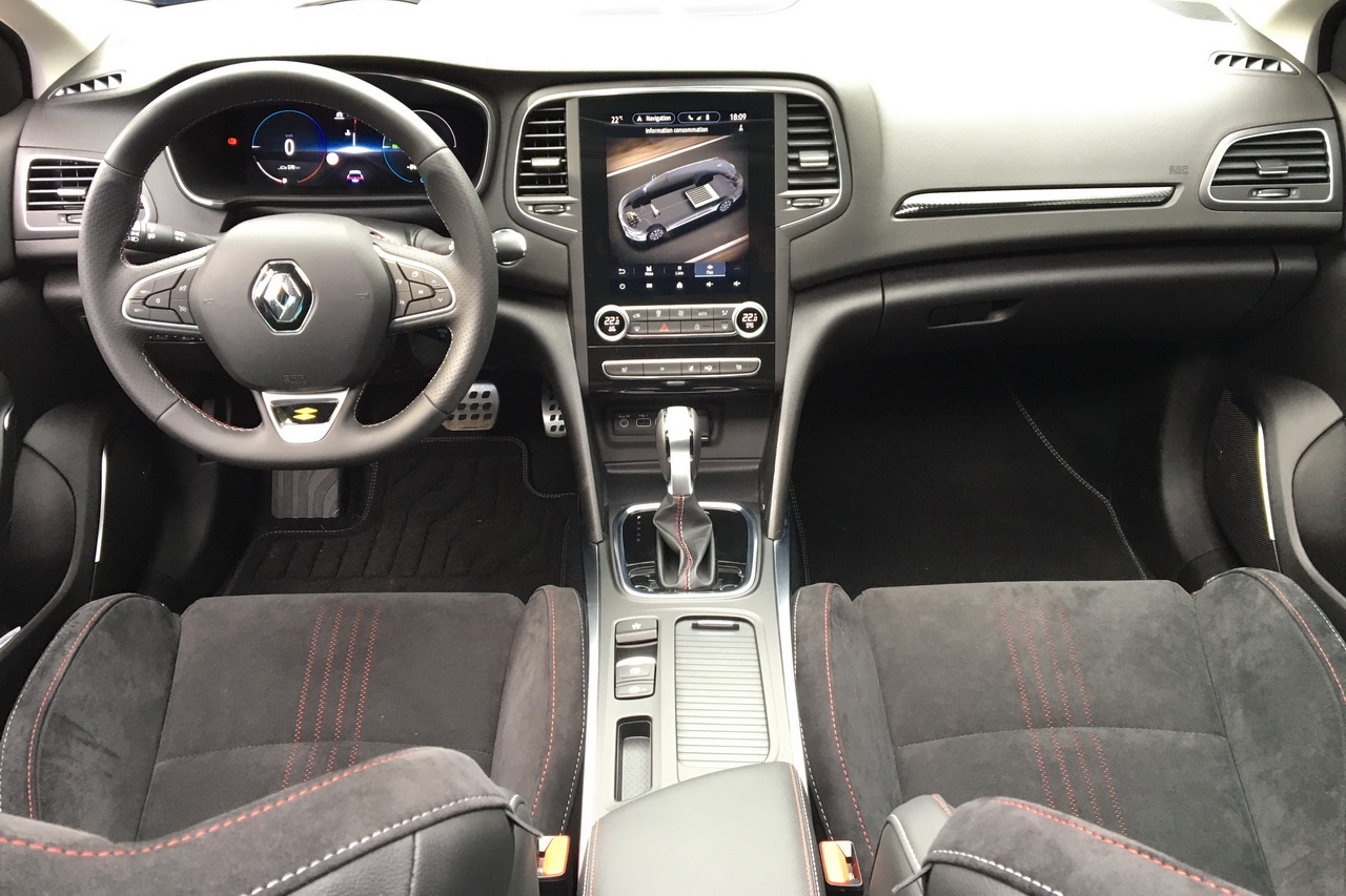 Photo 20 - interieur megane 4 rs line hybride - Essai Renault Mégane ...