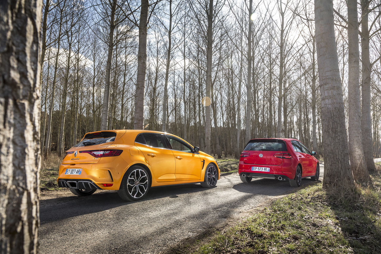 La Renault Mégane RS 280 défie la Volkswagen Golf GTI Performance