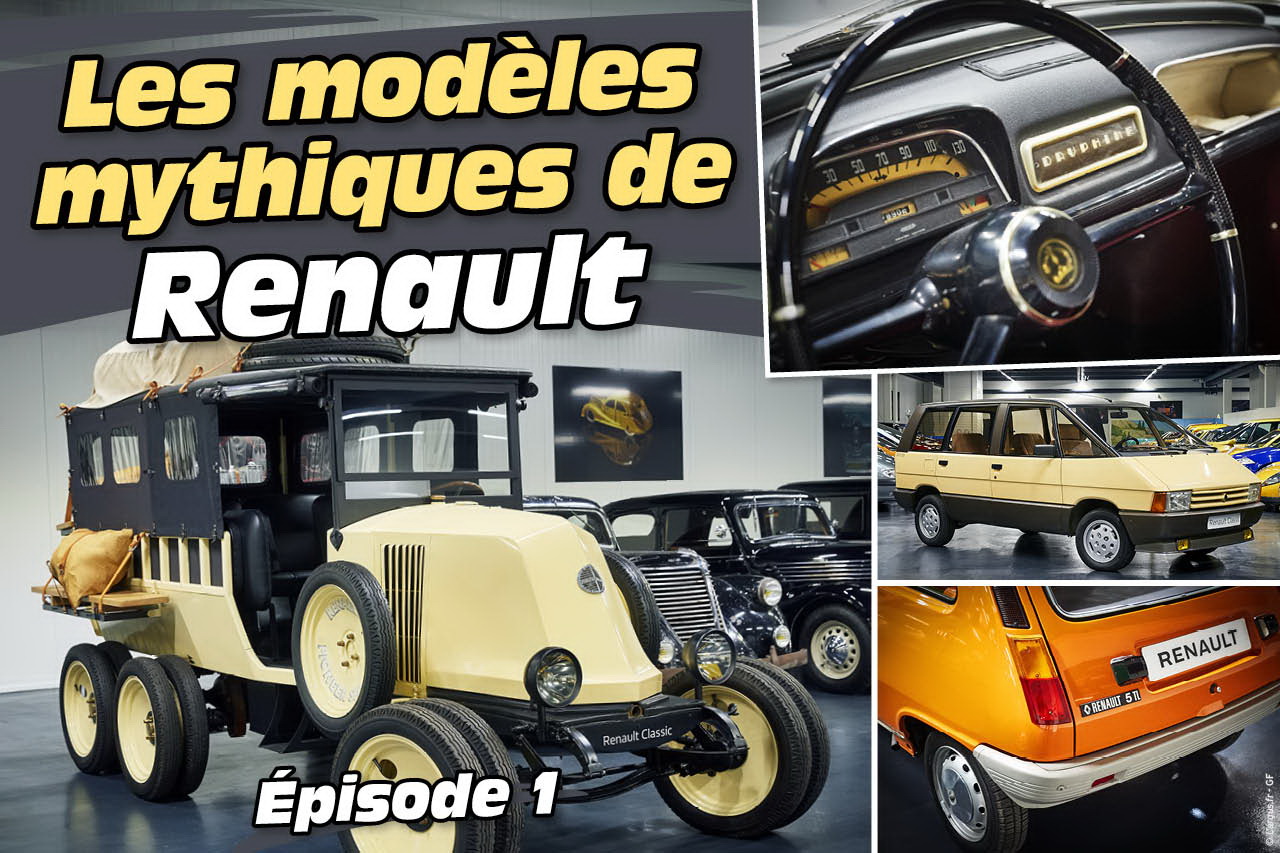 120 ans de Renault : les modèles mythiques en images (première partie ...