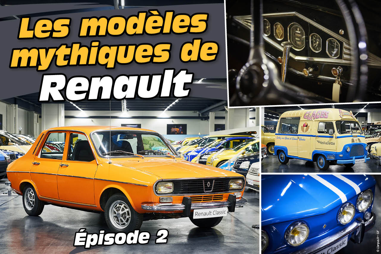 120 ans de Renault : les modèles mythiques en images (seconde partie ...