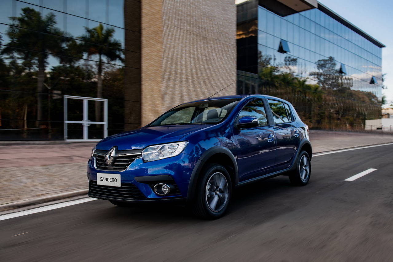 Photo 17 - Renault Sandero Brésil bleue - Renault Sandero (2019) : un ...