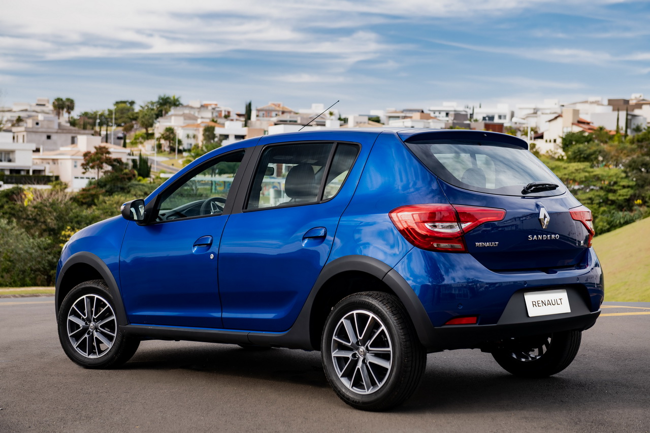 Photo 20 - Renault Sandero Brésil bleue - Renault Sandero (2019) : un ...