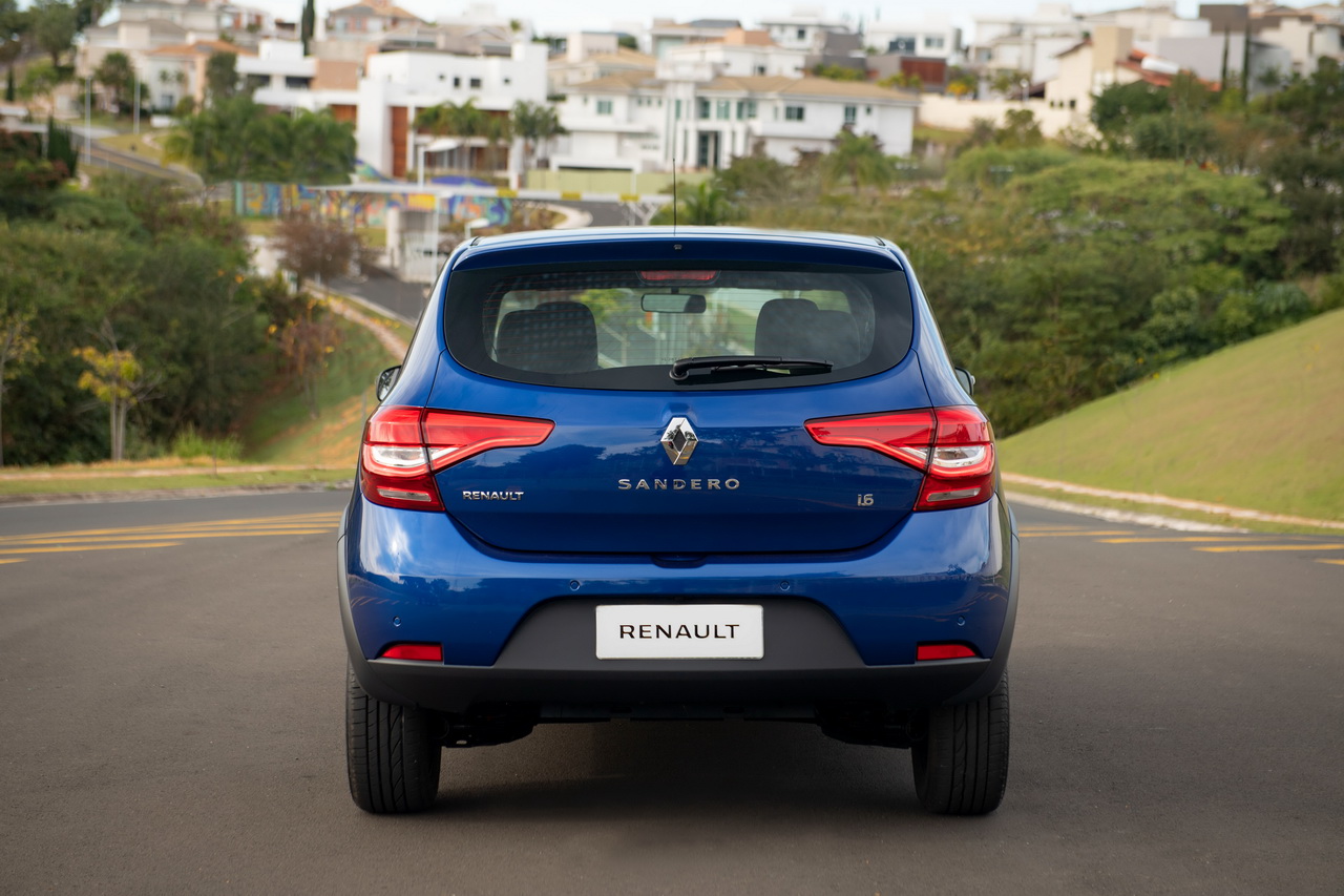 Photo 23 - Renault Sandero Brésil bleue - Renault Sandero (2019) : un ...