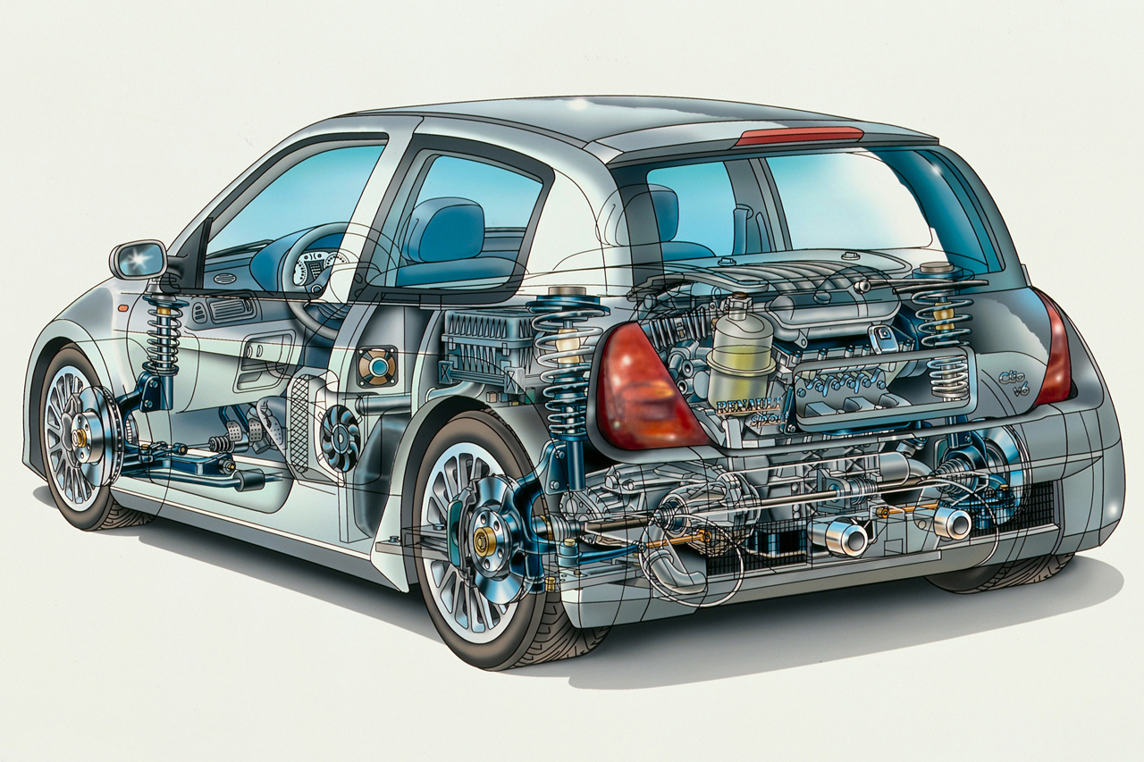 Renault Clio V6. La citadine à moteur V6 de 230 ch fête ses 20 ans