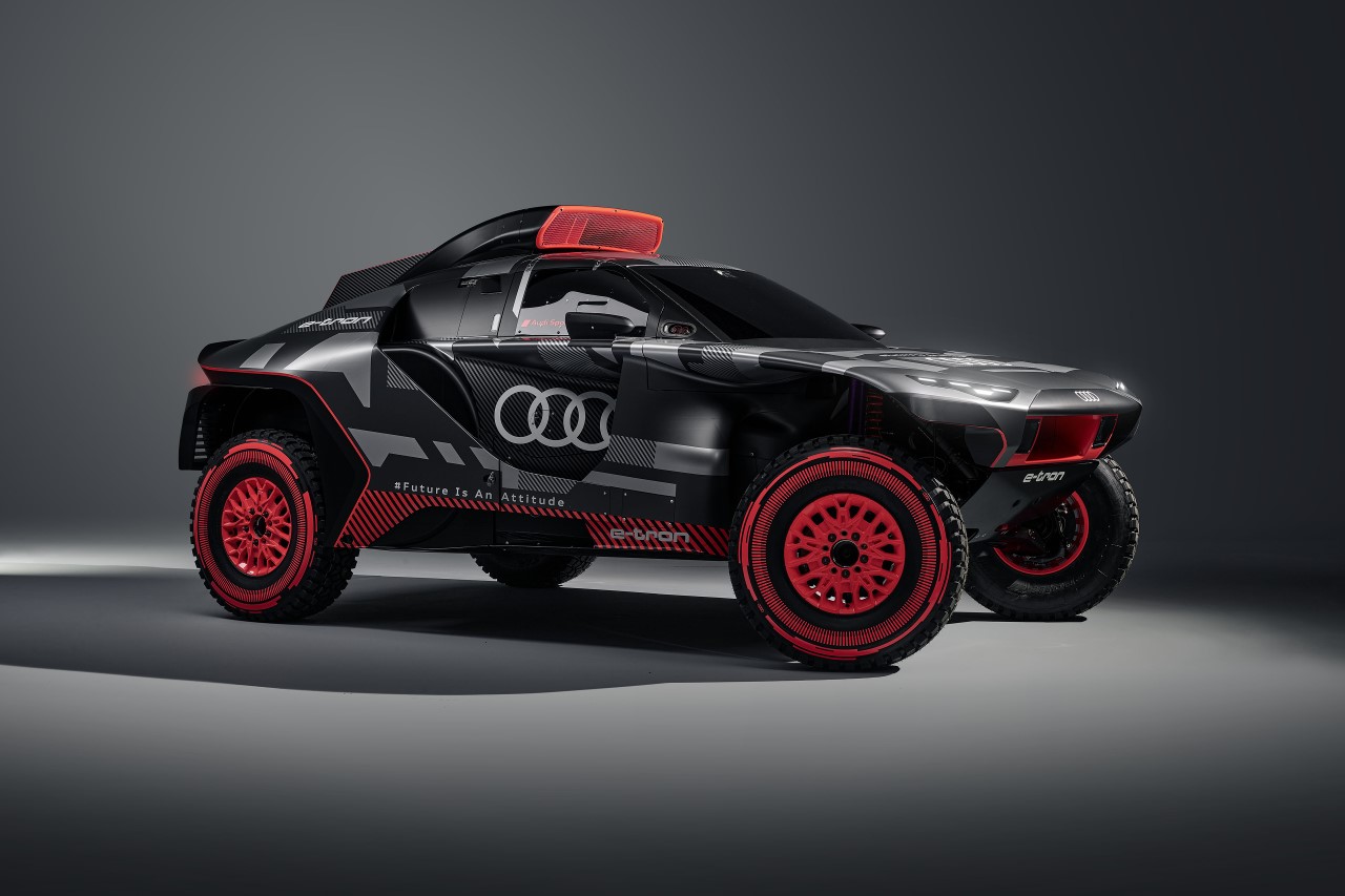 Audi RS Q e-tron (2022). Le prototype du Dakar présenté