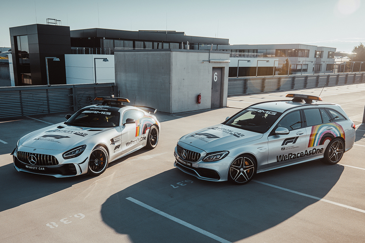 Photo 10 - safety car formule 1 we race as one - Formule 1 : de ...