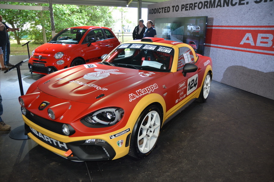 Photo 7 - ABARTH 124 SPIDER RALLY - Festival Goodwood (2016). Le best ...