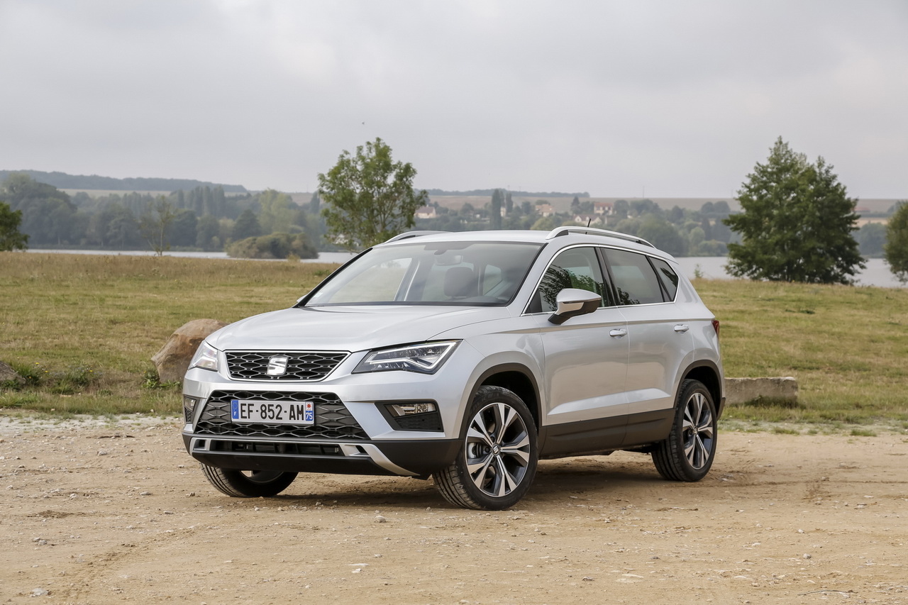 Photo 21 - Seat Ateca Style gris 2017 avant gauche - Essai Seat Ateca ...