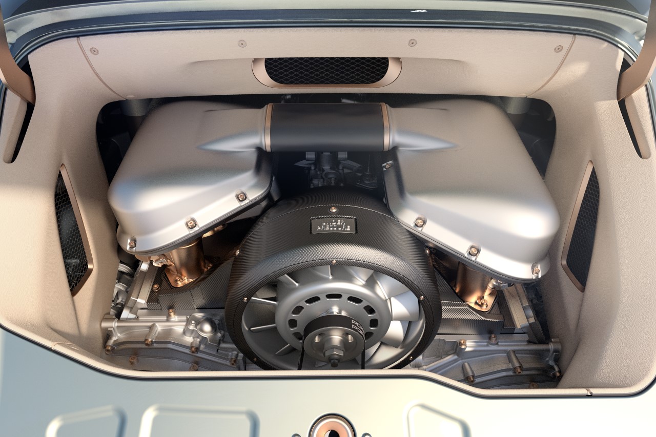 Singer Turbo Study (2022). Une Porsche 911 biturbo refroidie par air ...