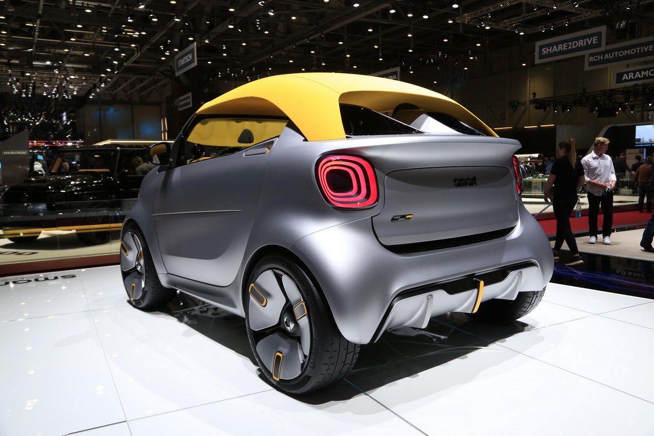 Smart forease+ : les photos officielles du concept 100% électrique ...