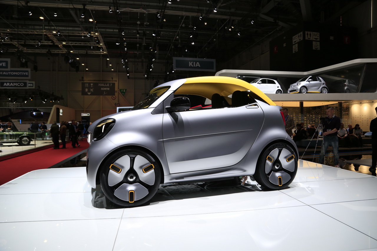 Smart forease+ : les photos officielles du concept 100% électrique ...