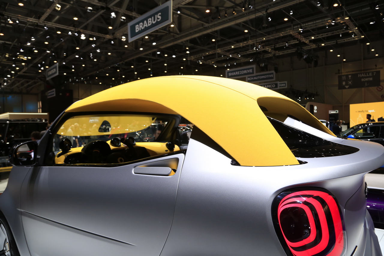 Smart forease+ : les photos officielles du concept 100% électrique ...