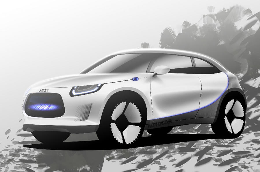 Photo 19 - smart suv autocar - Smart ForMore : le SUV que Smart n'a ...