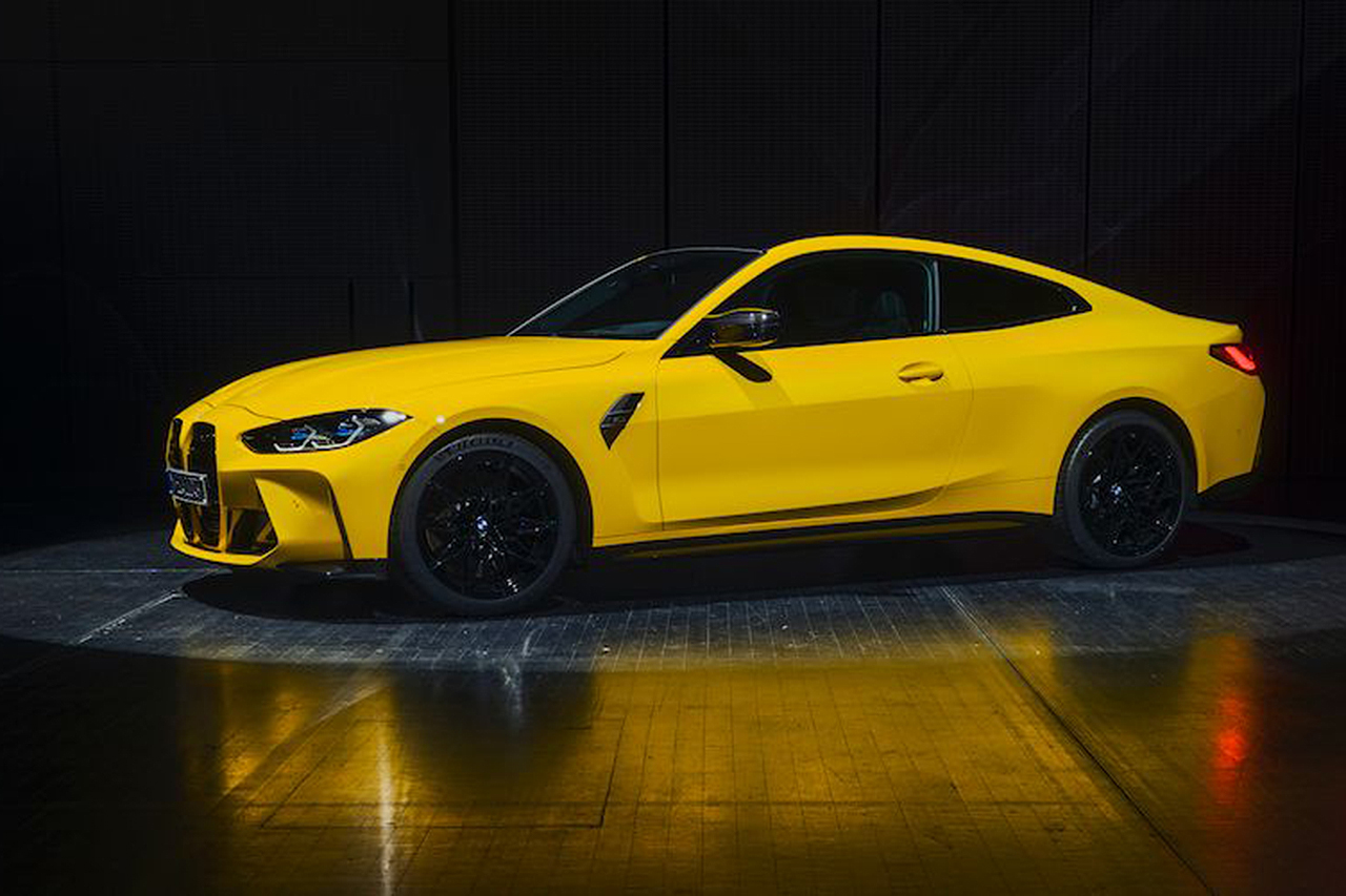 Photo 8 - BMW M3 Speed Yellow - BMW M3 et M4 (2021). Des teintes hautes ...